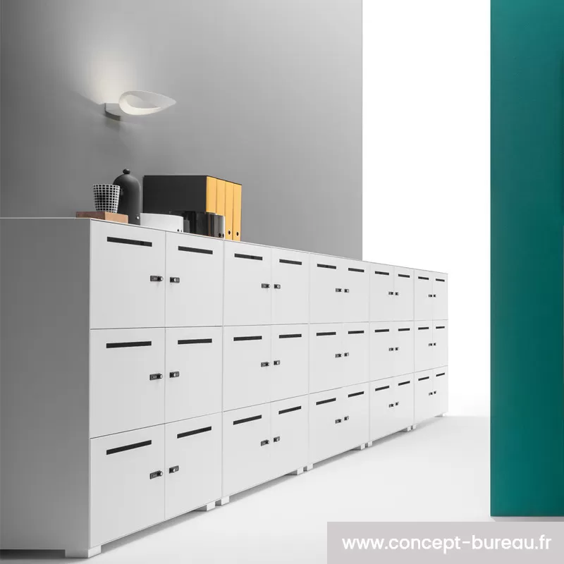 Casier en métal pour Open Space - LOCK