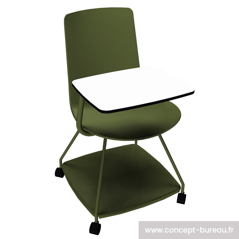 Chaise avec tablette écritoire intégrée - ISAKI