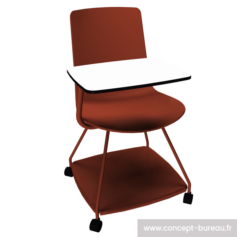 Chaise avec tablette écritoire intégrée - ISAKI