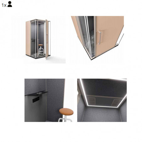 Cabine PhoneBooth Open Space - PHONIX