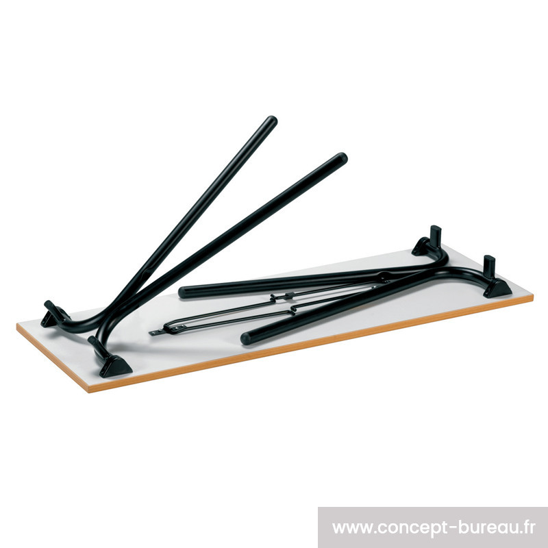 Table de formation pliante 120 x 40cm