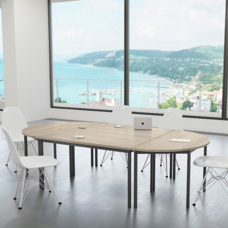 Table demi-lune modulaire - MAKO