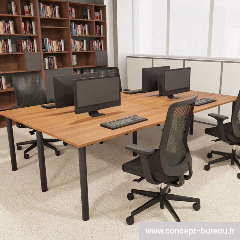 Bureau bench 4 personnes - AFYA