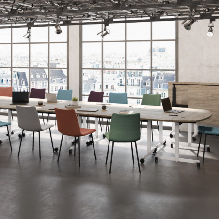 table à plateau rabattable CLAIRBOIS forme rectangle