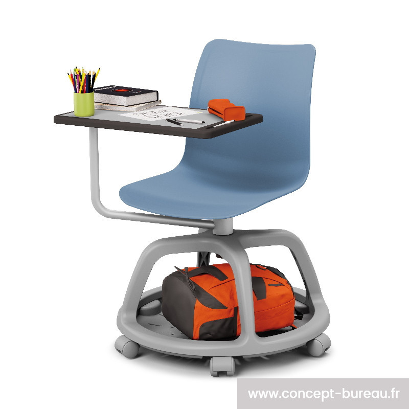 Chaise avec tablette pivotante Maestro