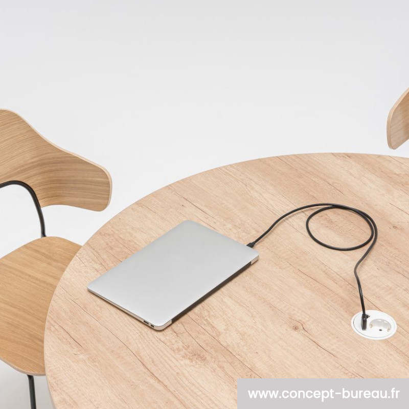 Table de réunion ronde 4 personnes - TACK