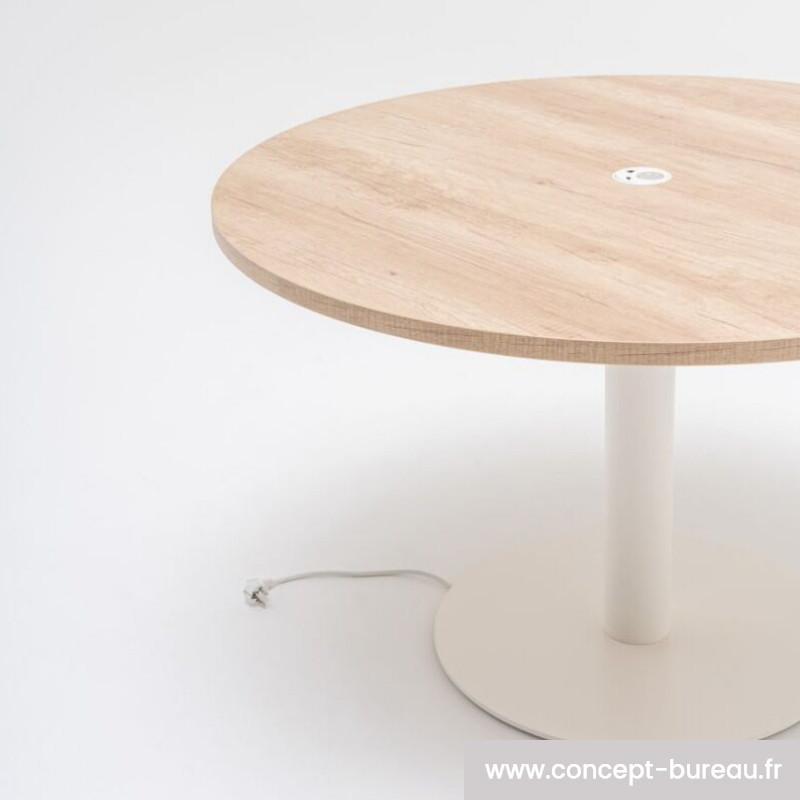 Table de réunion ronde 4 personnes - TACK