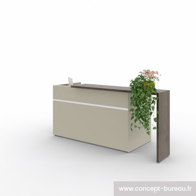 Comptoir d'accueil design - AXER