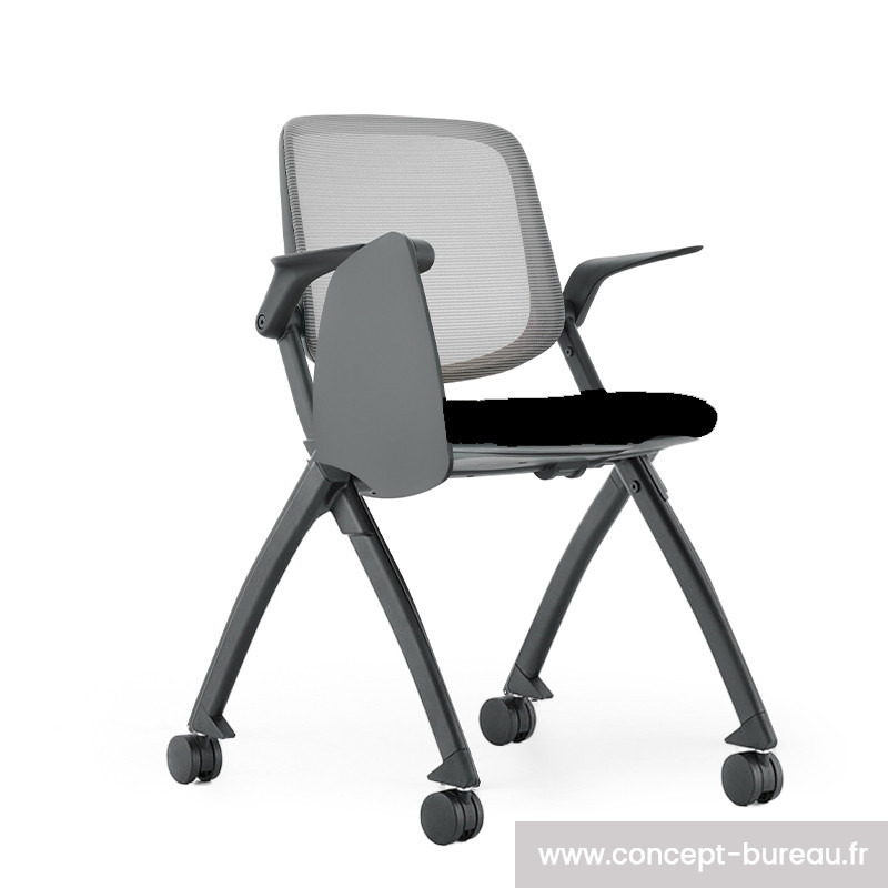 Fauteuil sur roulettes avec tablette - FLEXIROLL