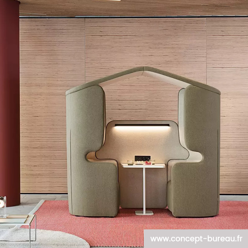 Alcove de bureau 2 personnes - COCOON