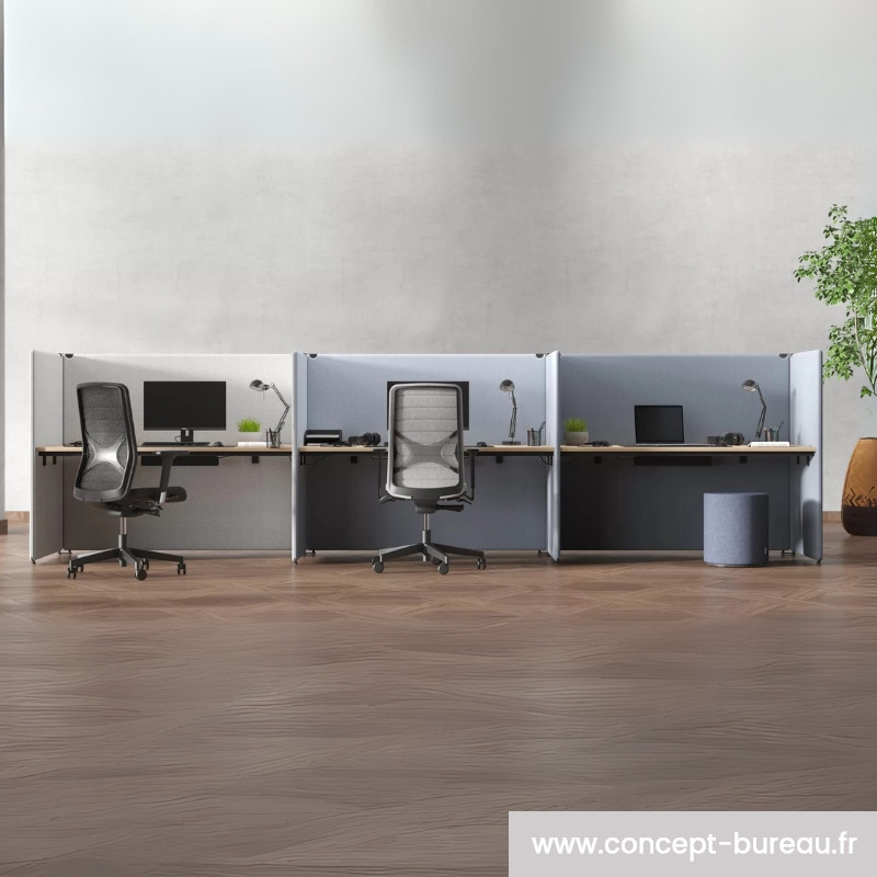 Bureau acoustique 6 personnes - MY SPACE