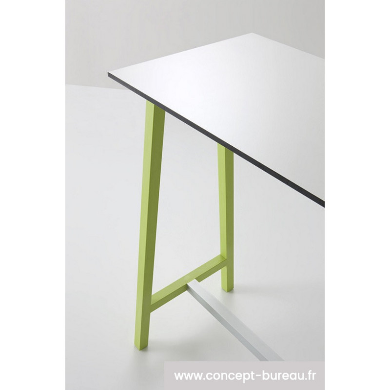 Table haute mange debout design STEP