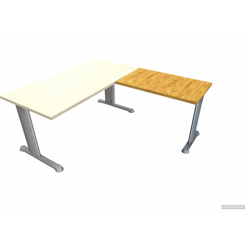 retour pour bureau individuel PRIMUM